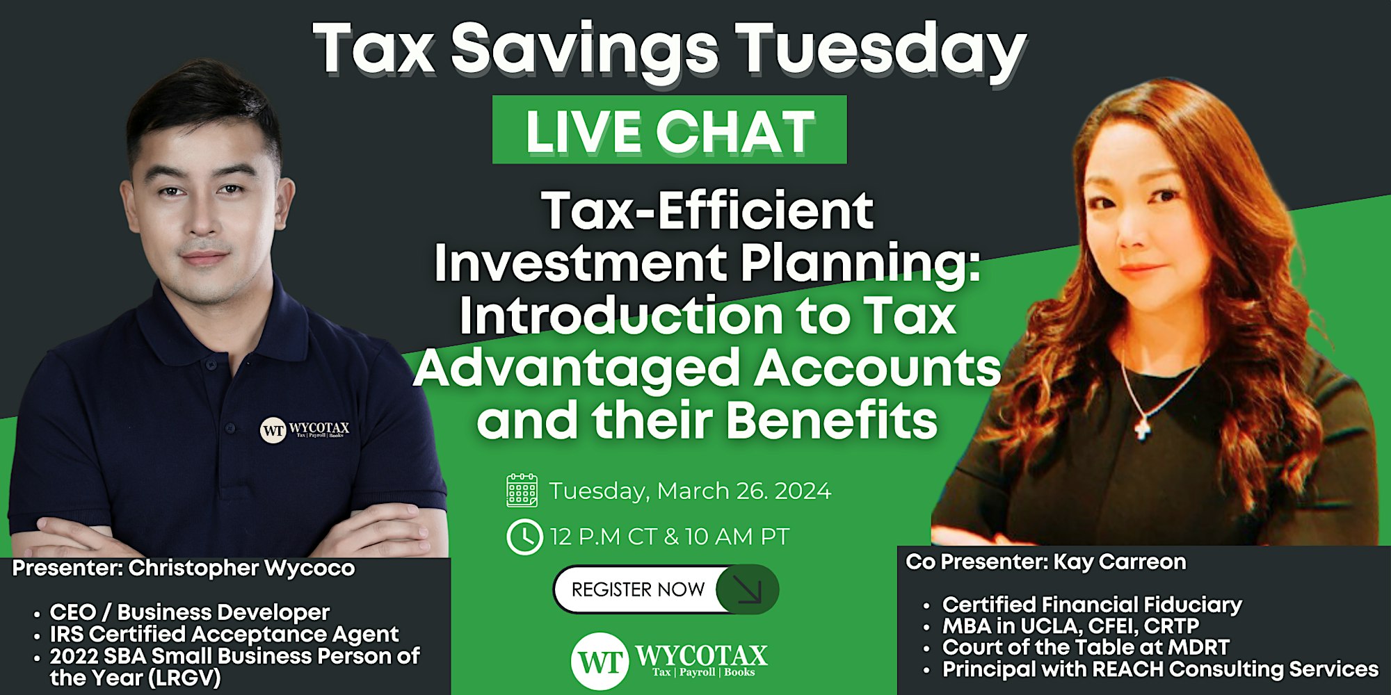 Tax-Efficient Investment Planning - Wycotax LLC